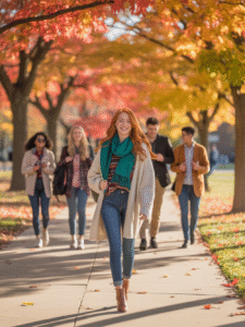 Fall Outfits for College Students: 5 Cute and Casual Campus Looks ...